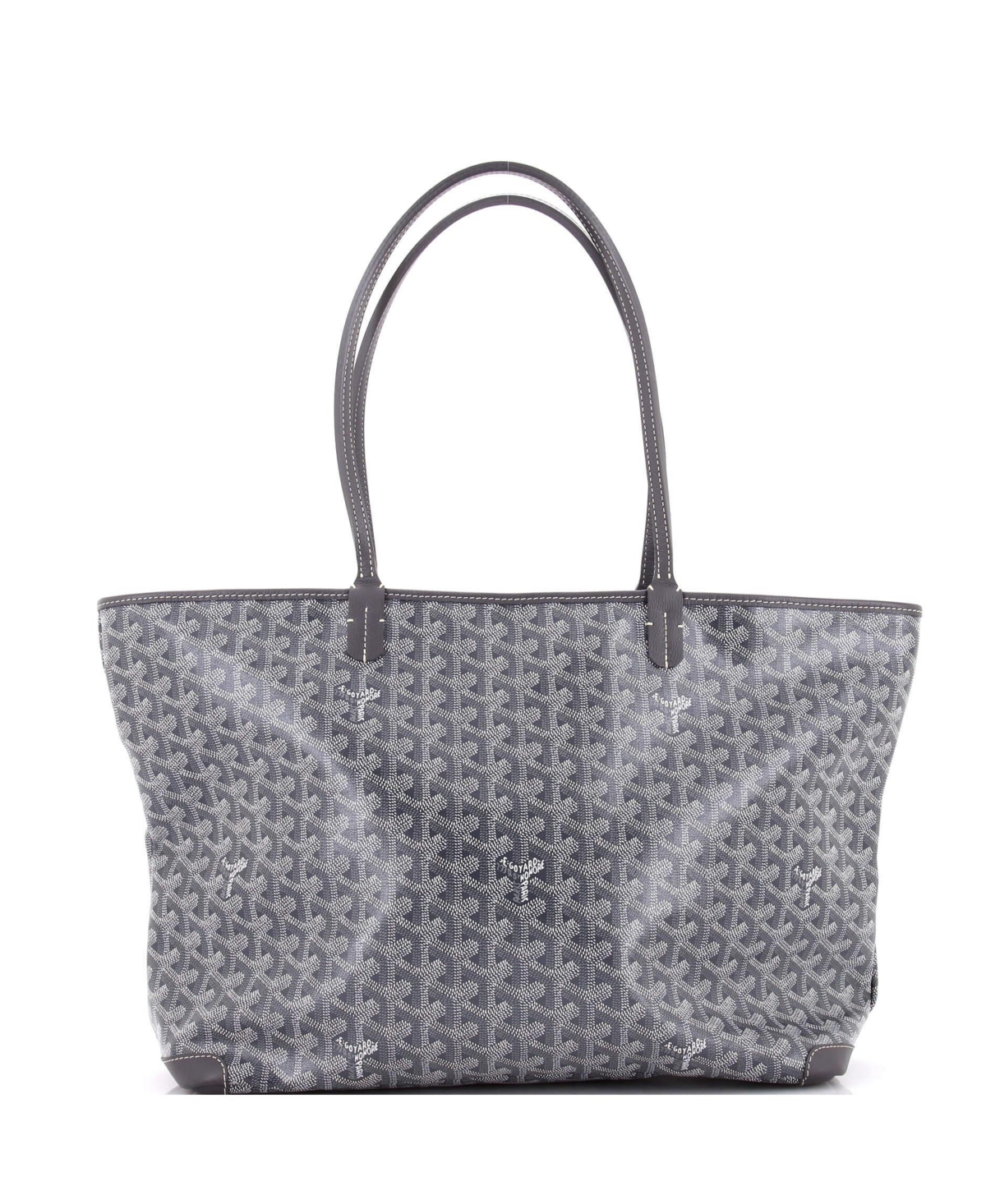 Click here for Pre-Owned Goyard Mm Artois Tote Coated Canvas - Gr... prices