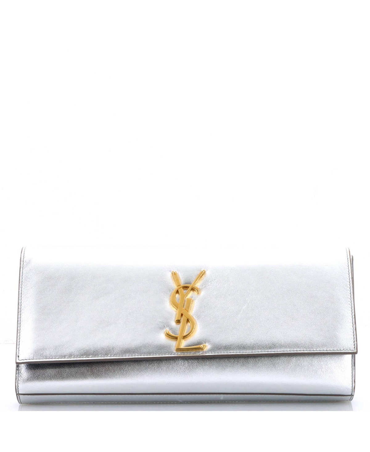 Click here for Pre-Owned Saint Laurent Long Classic Monogram Clut... prices