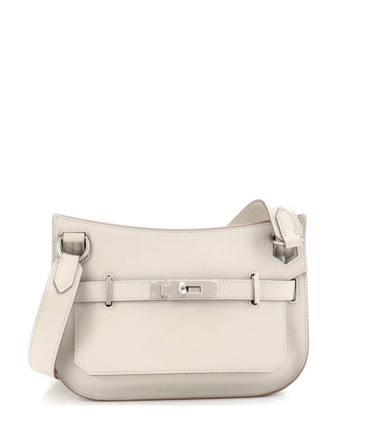 Click here for Pre-Owned Hermes Mini Jypsiere Bag Swift - Grey prices