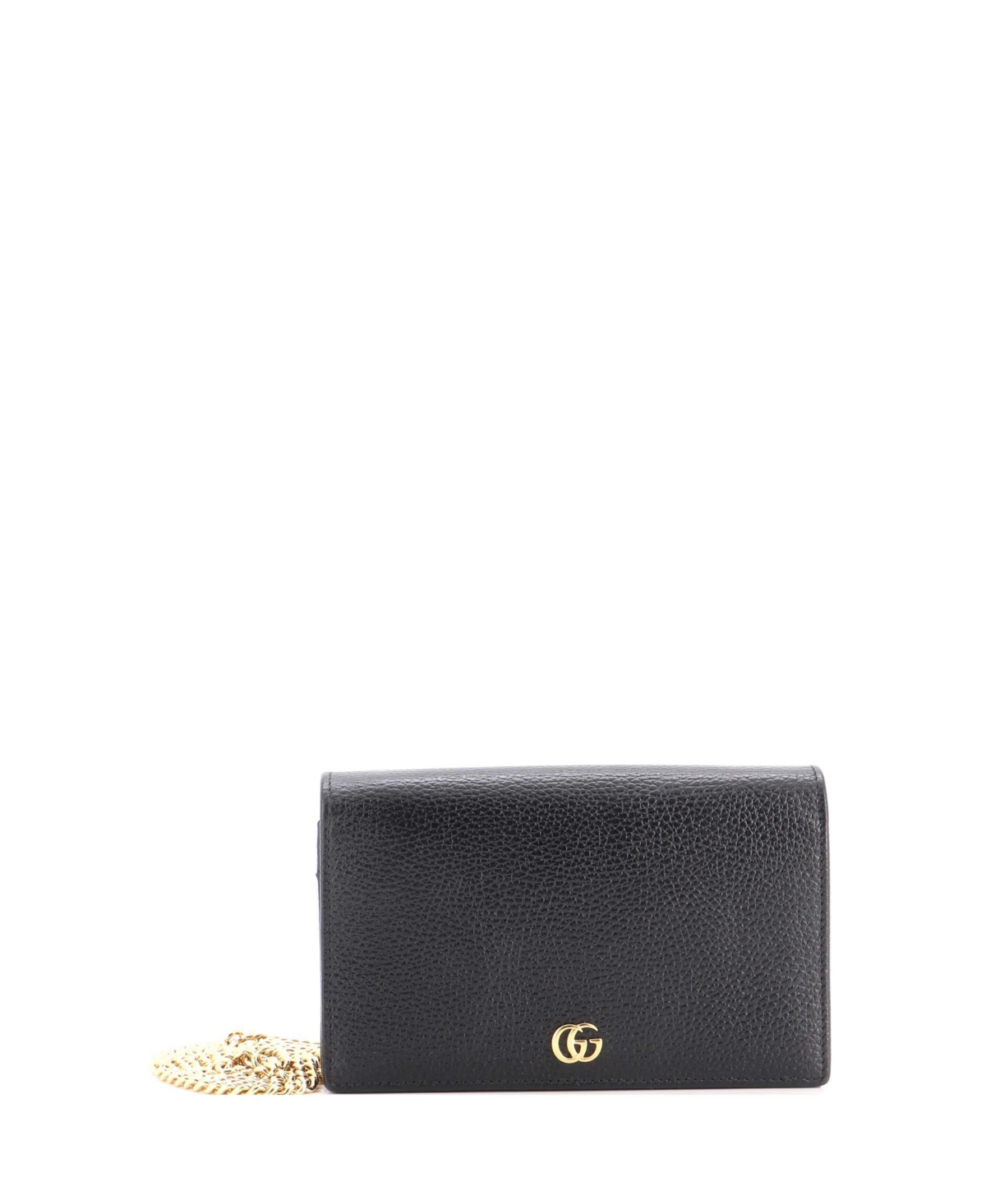 Click here for Pre-Owned Gucci Mini Petite Gg Marmont Chain Walle... prices