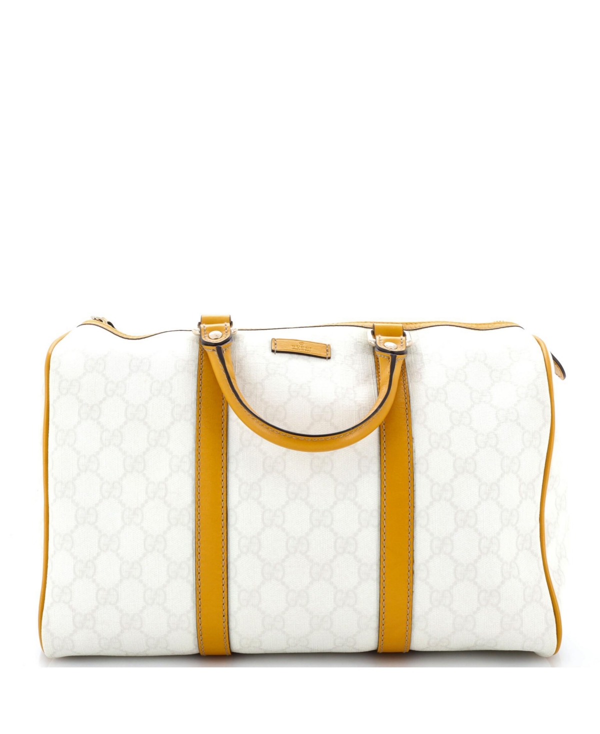 Click here for Pre-Owned Gucci Medium Joy Boston Bag Gg Canvas -... prices