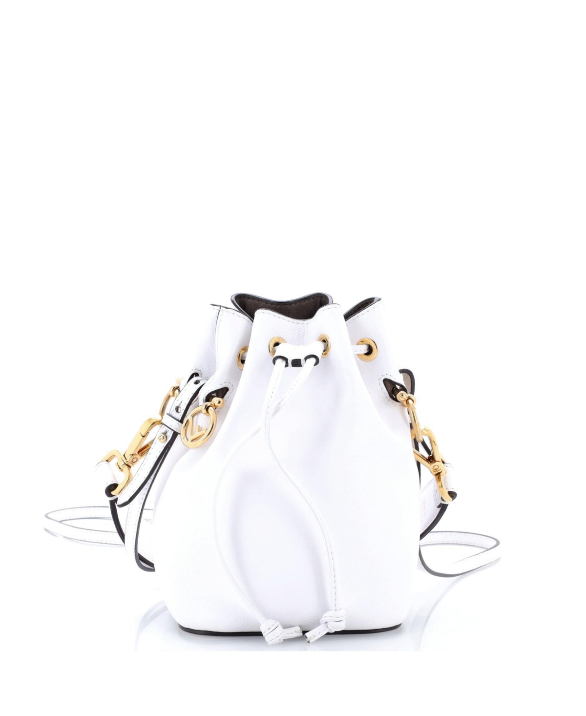 Click here for Pre-Owned Fendi Mini Mon Tresor Bucket Bag Leather... prices