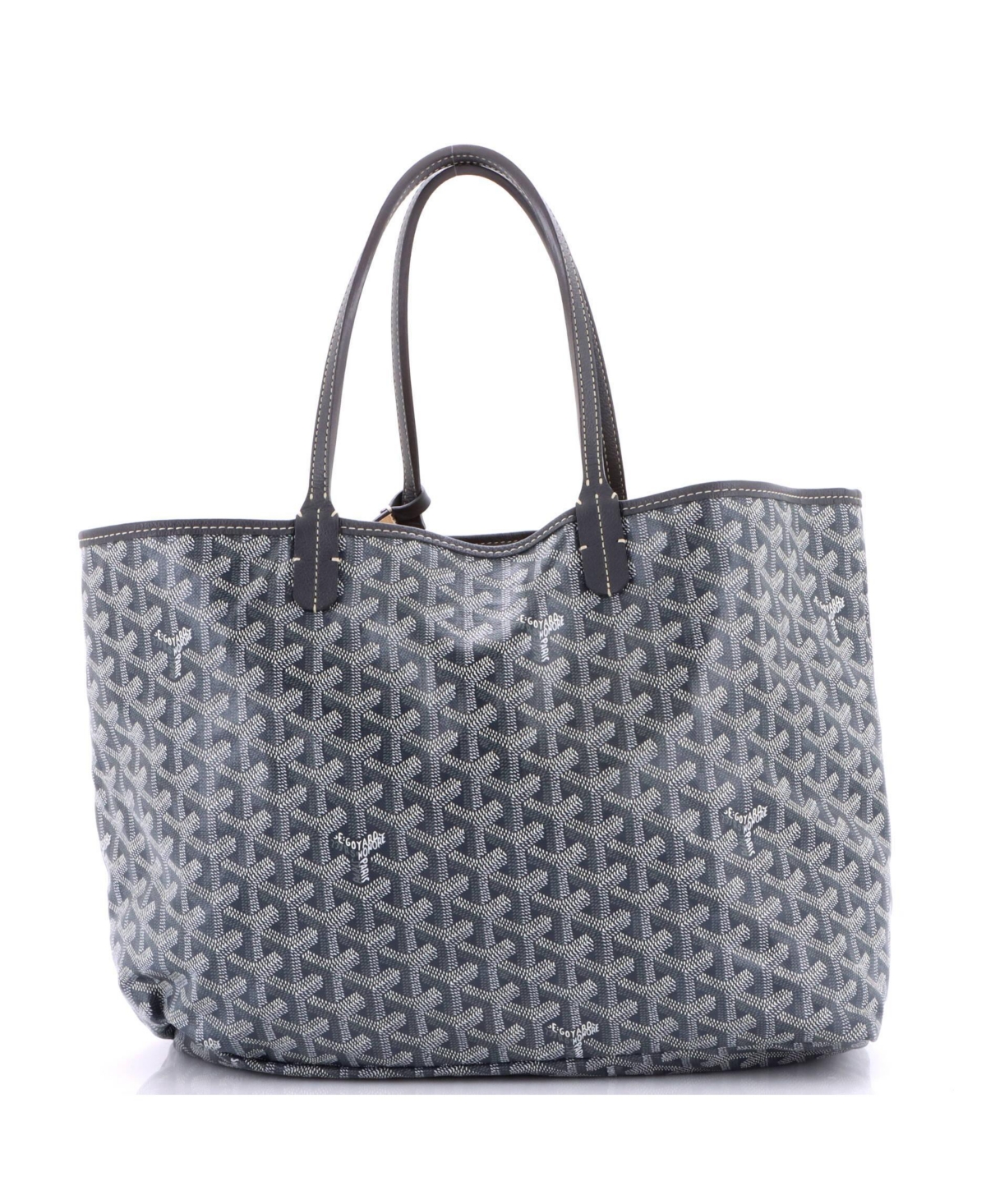 Click here for Pre-Owned Goyard Pm Saint Louis Tote Coated Canvas... prices