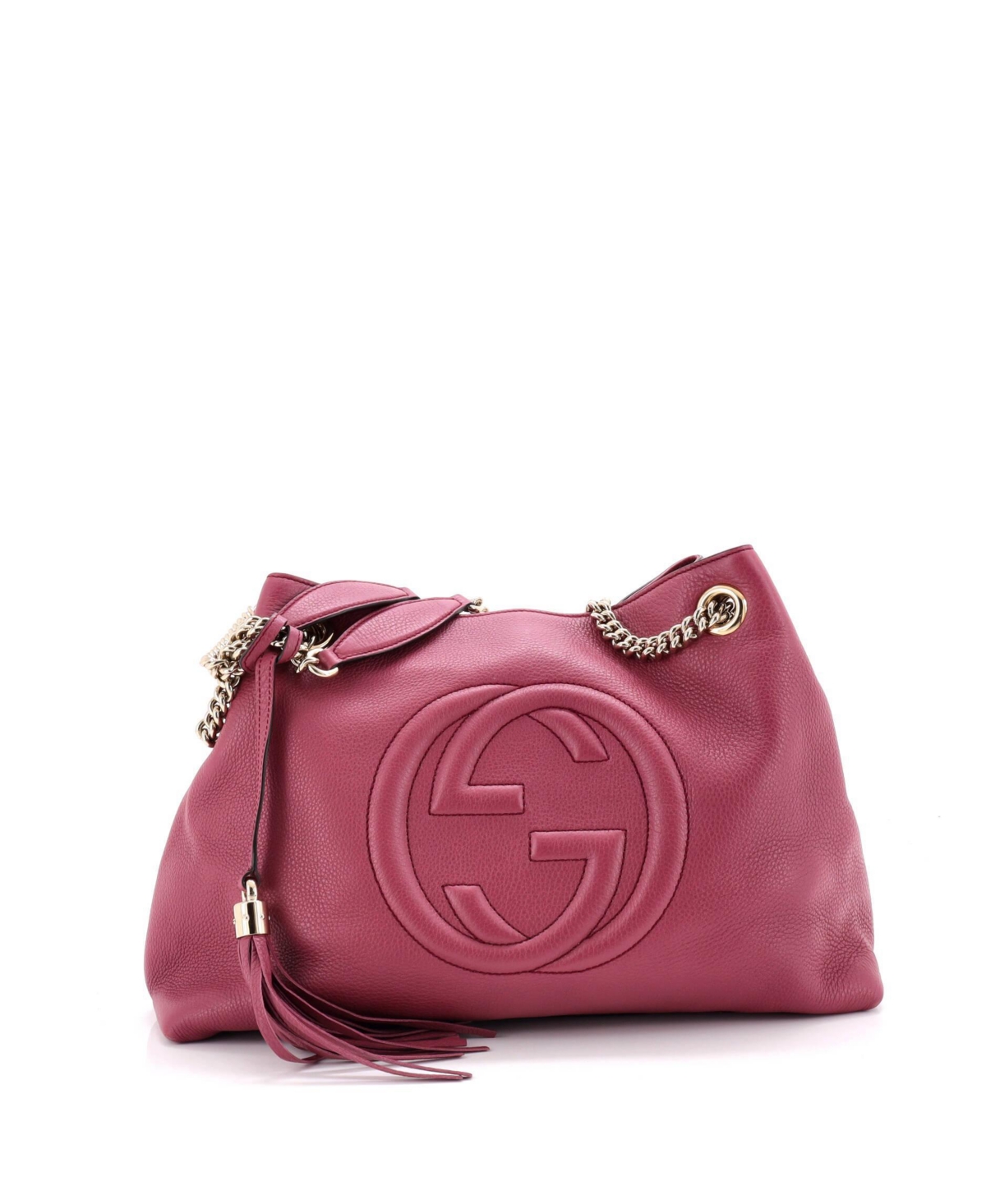 Click here for Pre-Owned Gucci Medium Soho Chain Strap Shoulder B... prices
