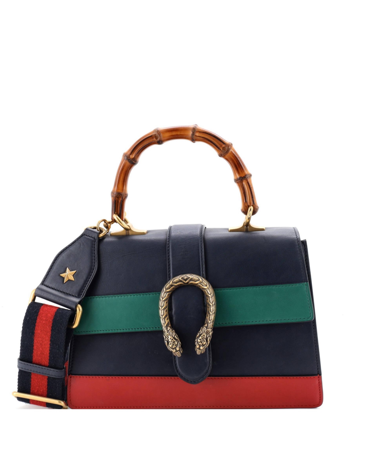 Click here for Pre-Owned Gucci Medium Dionysus Bamboo Top Handle... prices