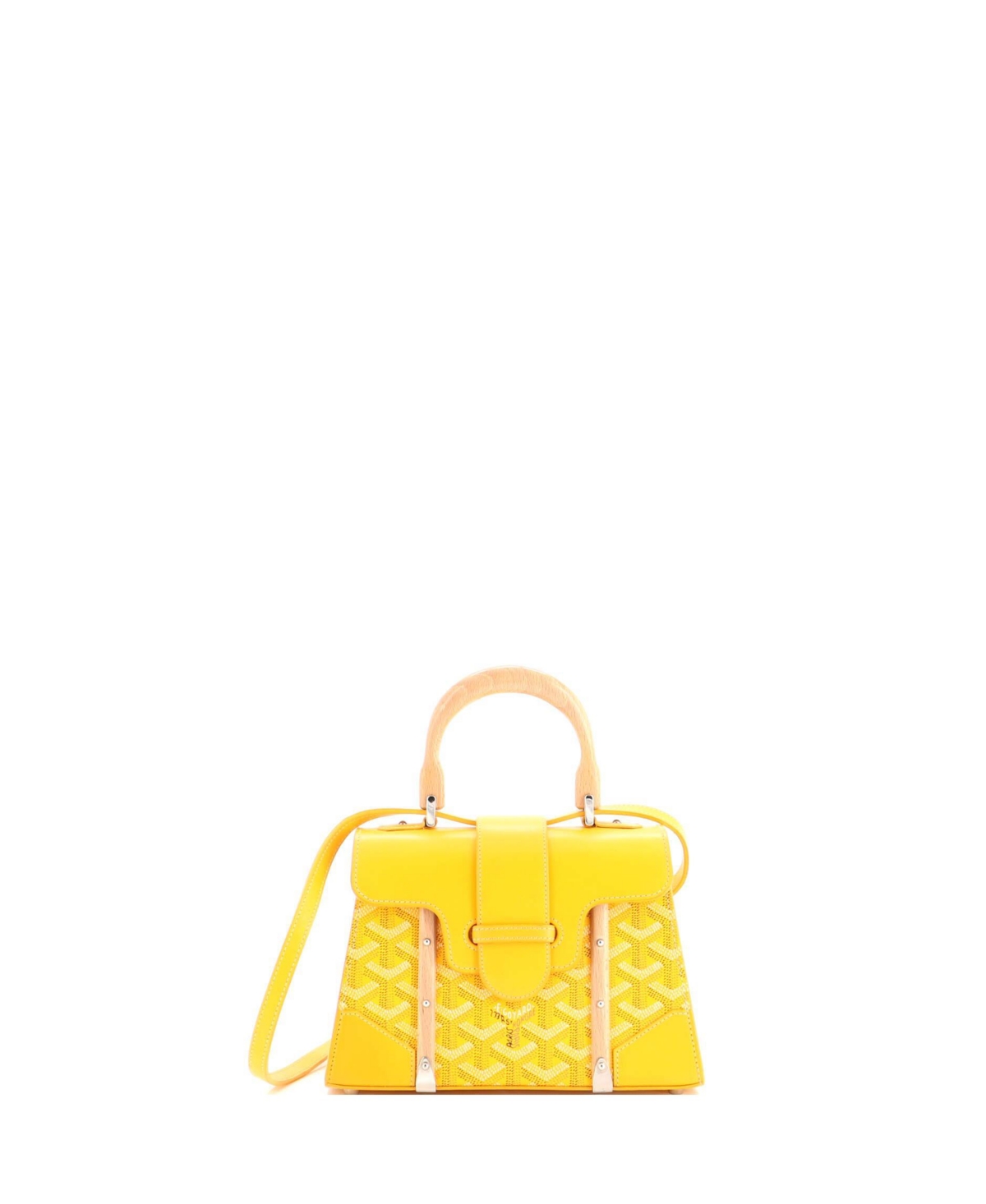 Click here for Pre-Owned Goyard Mini Structured Saigon Top Handle... prices