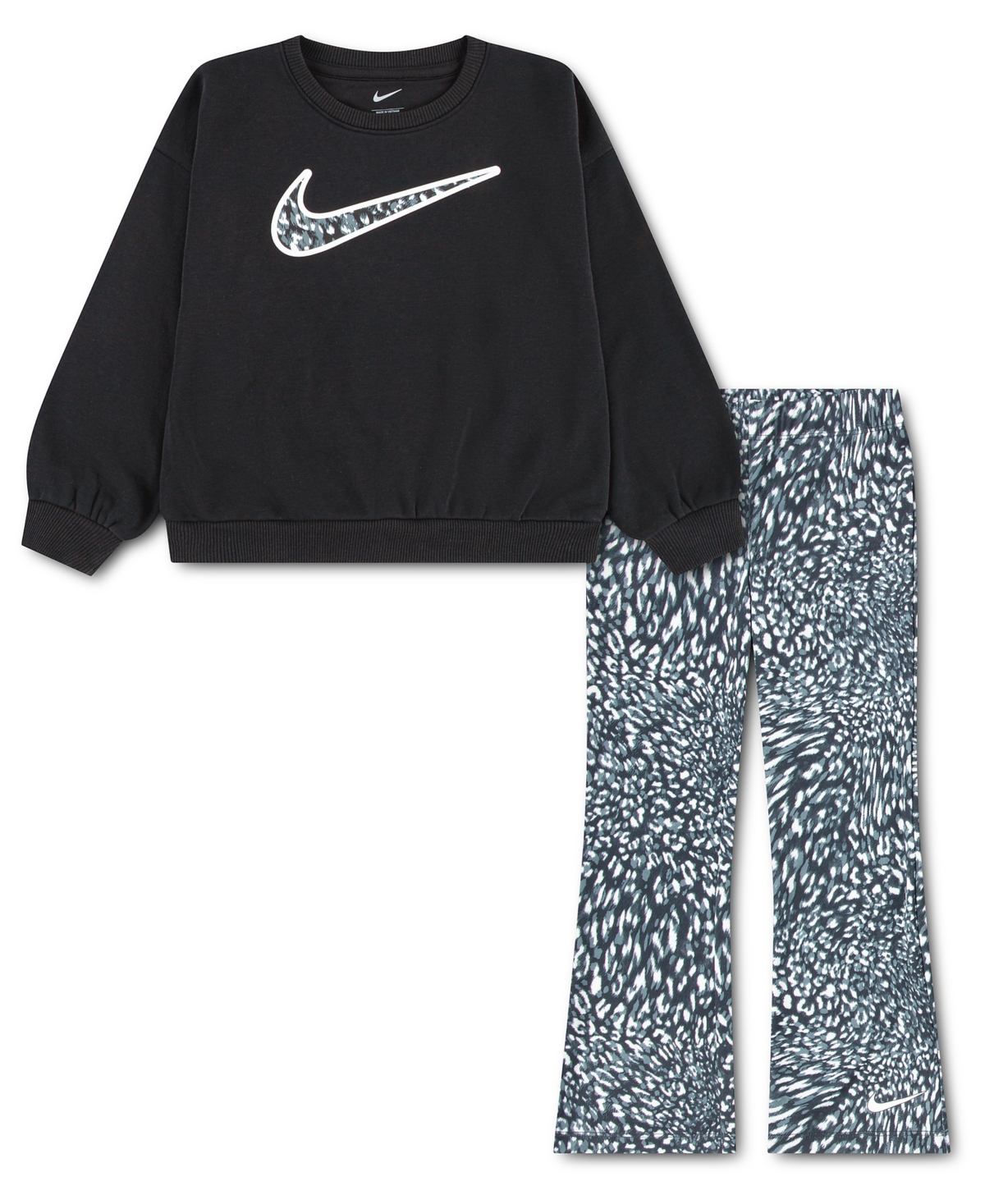 Click here for Nike Girls 4-6X Printed Top and Leggings  2-Piece... prices