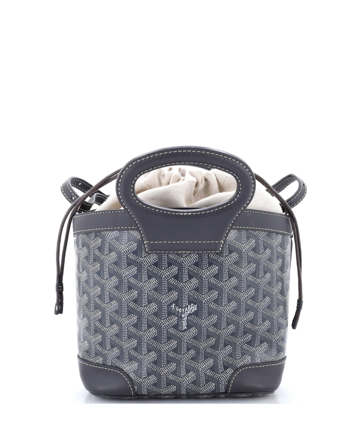 Click here for Pre-Owned Goyard Mini Beluga Bag Coated Canvas - G... prices