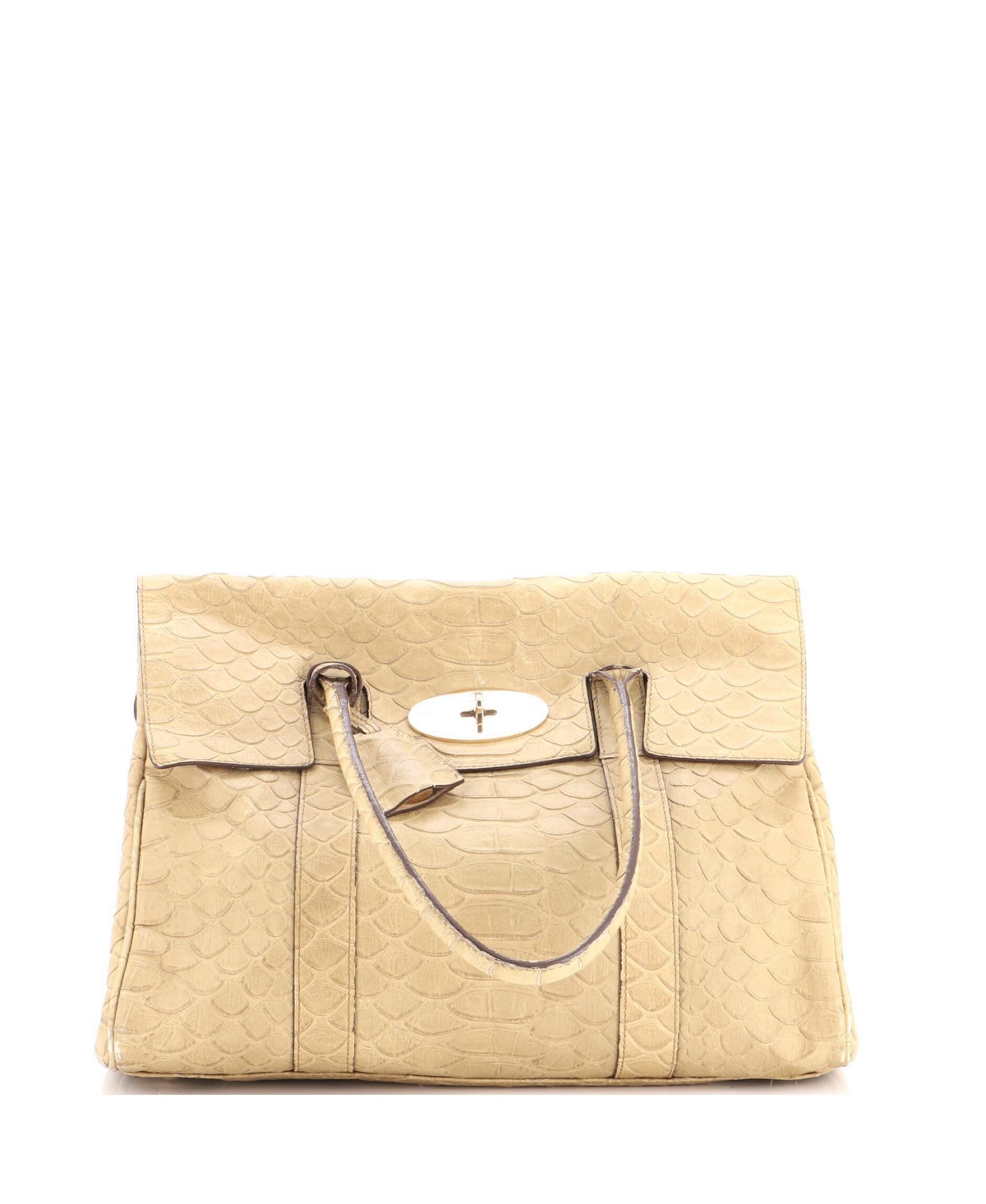 Click here for Pre-Owned Mulberry Medium Bayswater Satchel Emboss... prices