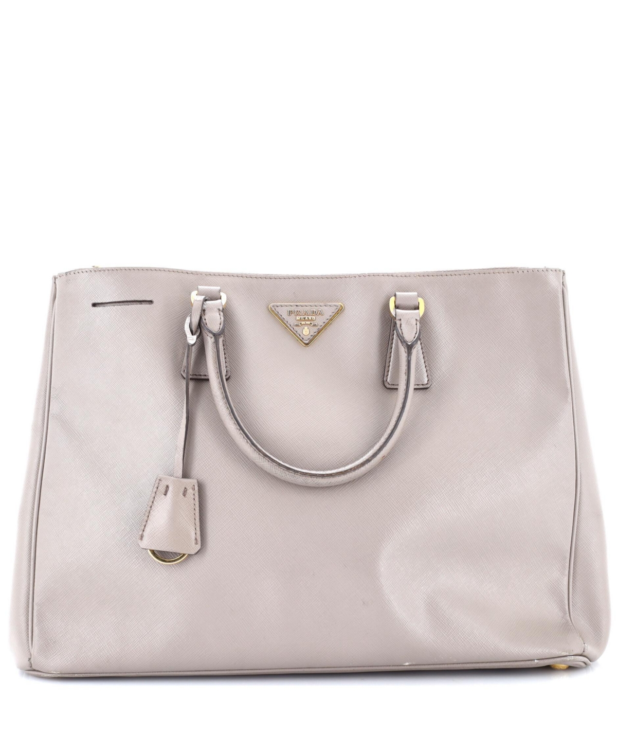 Click here for Pre-Owned Prada Large Double Zip Lux Tote Saffiano... prices