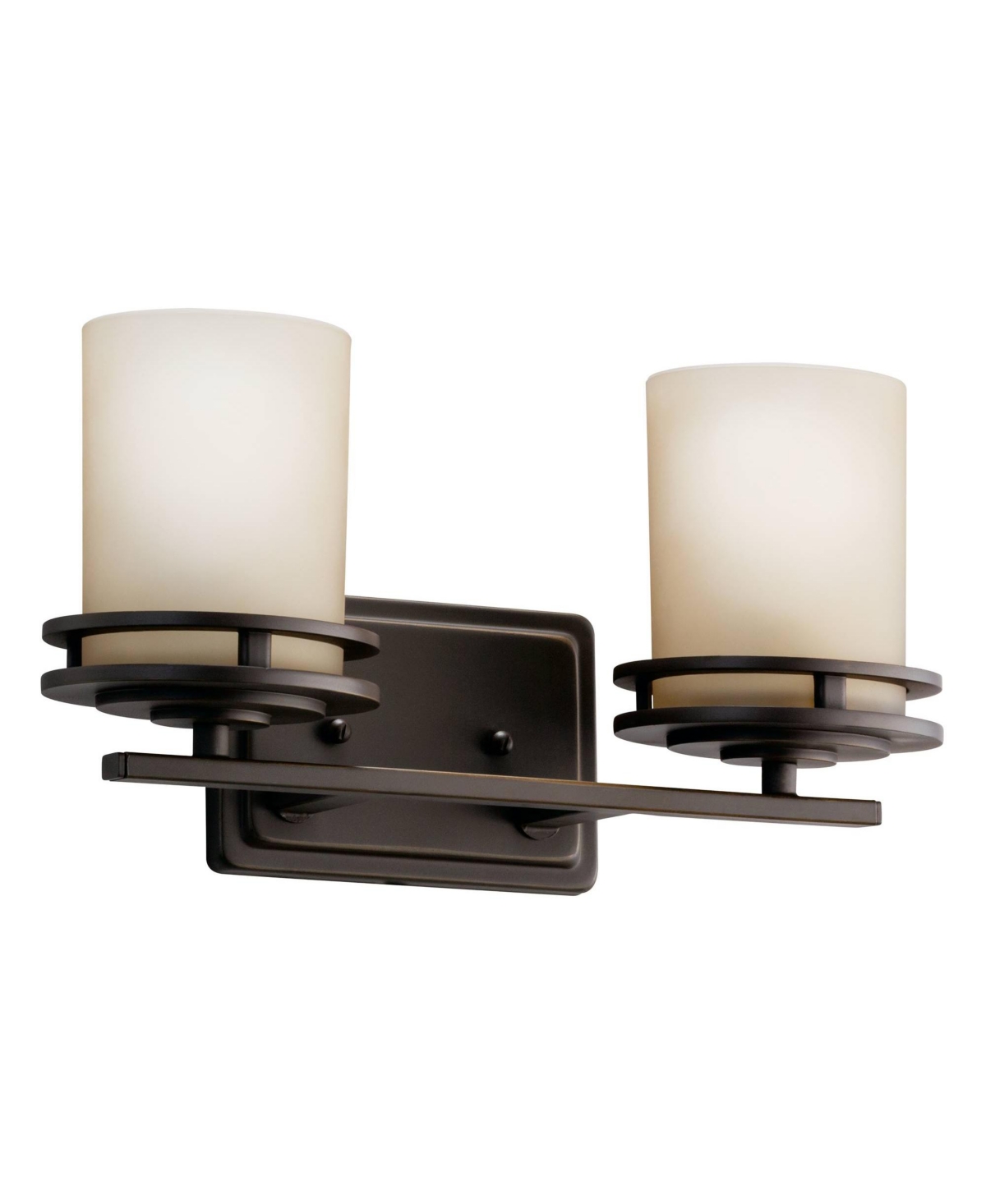 Click here for Kichler Hendrik 14 1/2 Wide Bronze Bathroom Light... prices