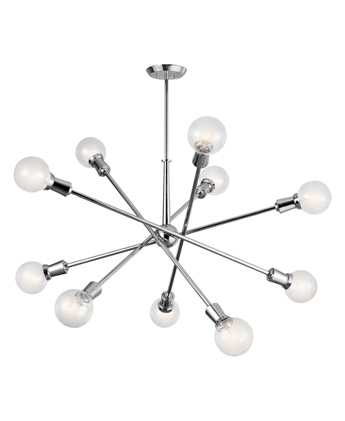 Click here for Kichler Armstrong Chandelier 10 Light - Silver prices