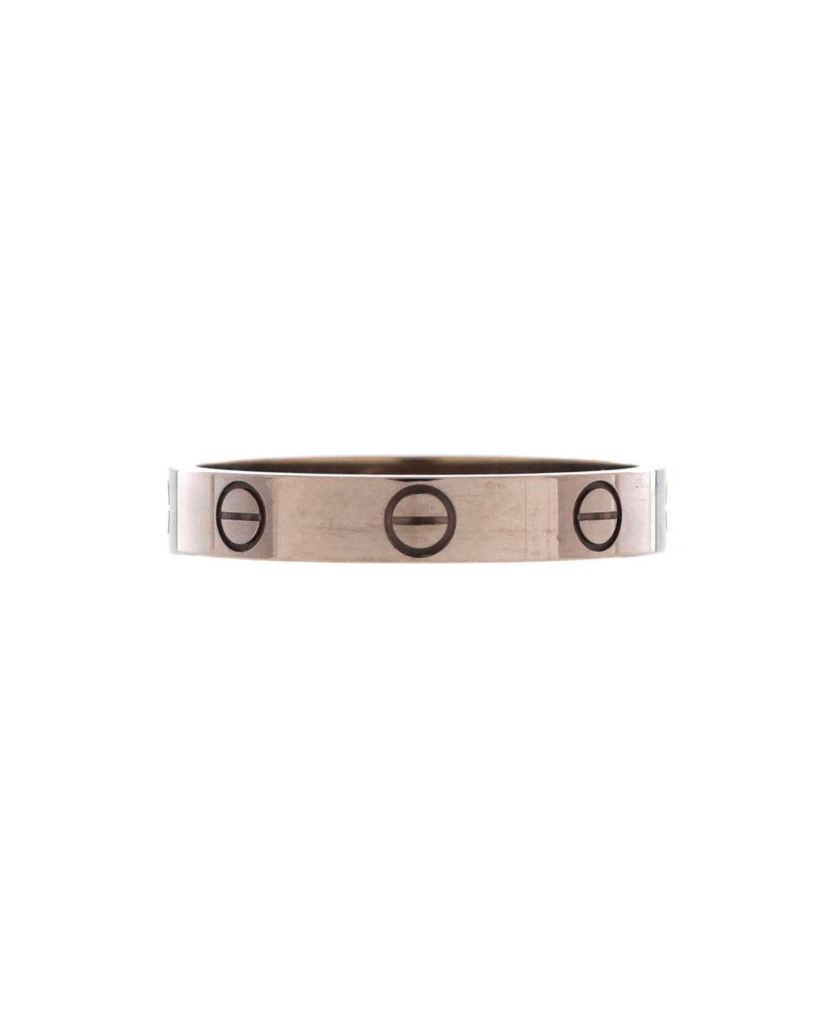 Click here for Pre-Owned Cartier Love Wedding Band Ring - 18k whi... prices