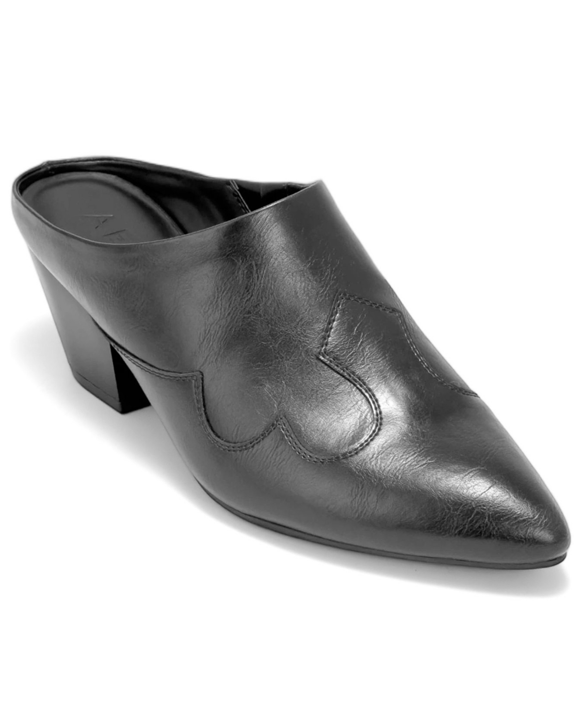 Click here for Aerosoles Womens Mara Block Heel Dress Mules - Bla... prices