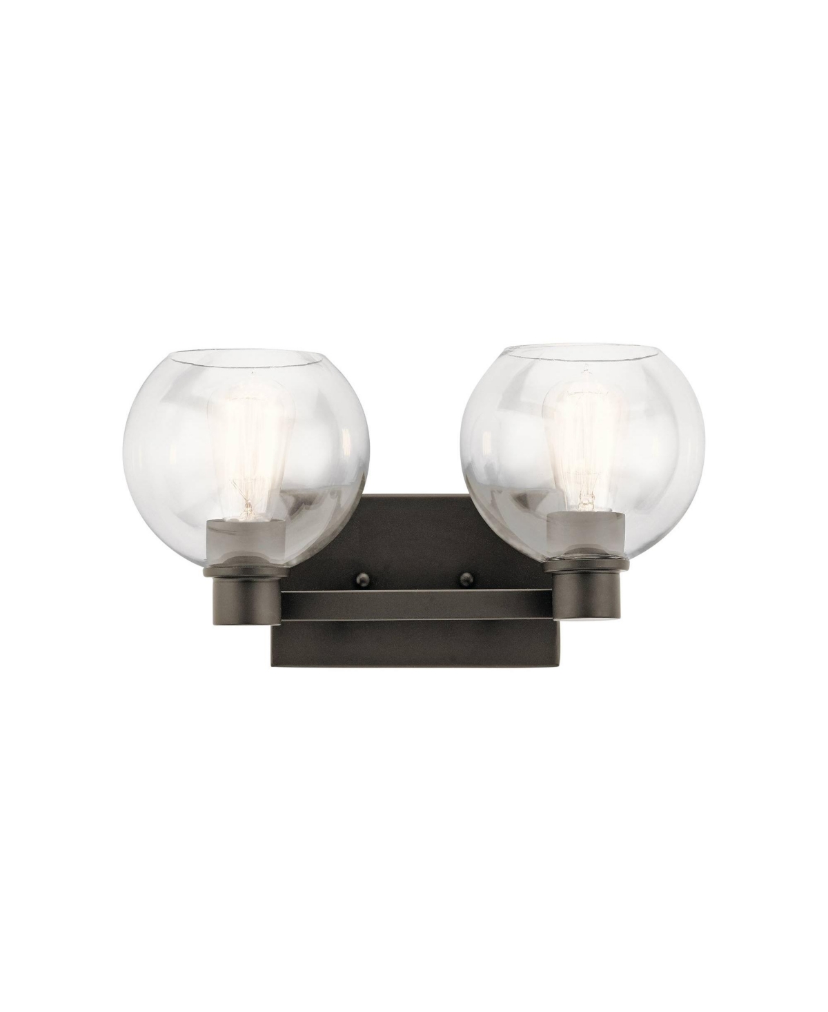 Click here for Kichler Harmony 8 1/4 High Olde Bronze 2-Light Wal... prices