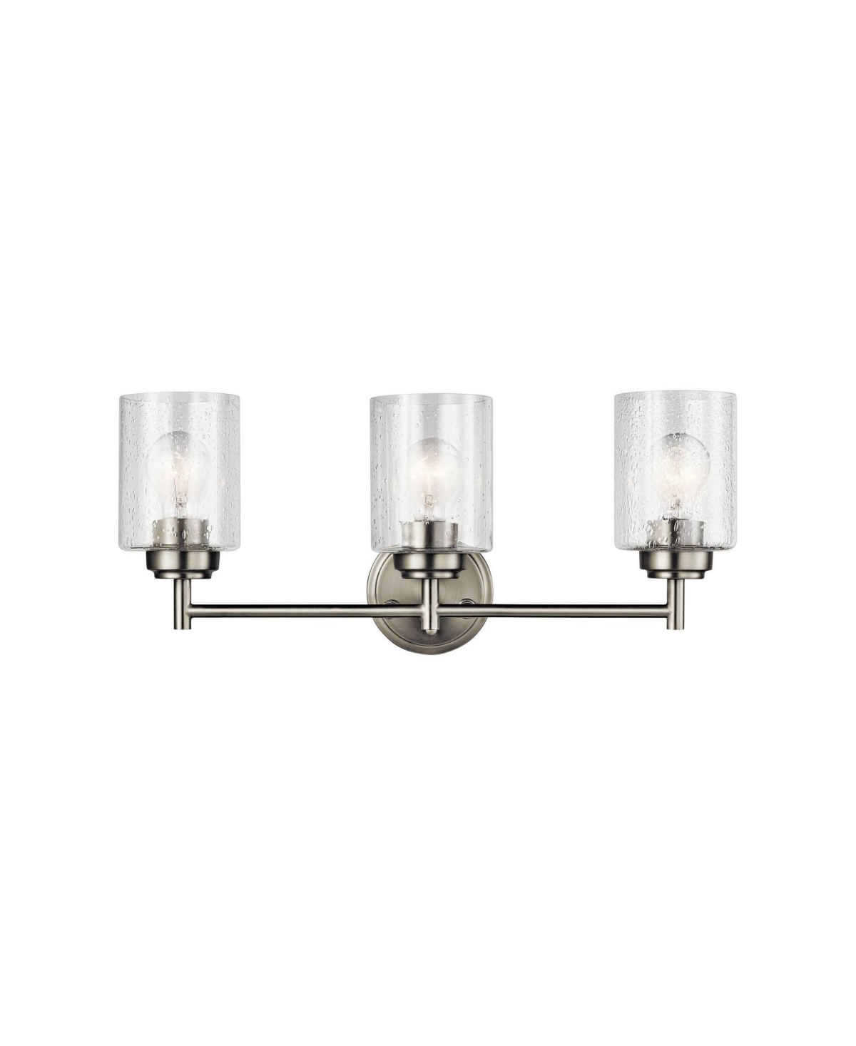 Click here for Kichler Winslow 21 1/2W Brushed Nickel 3-Light Bat... prices