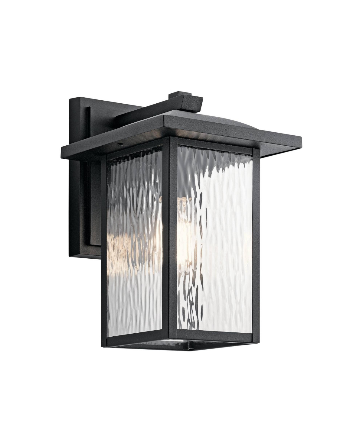 Click here for Kichler Capanna 13 1/4H Textured Black Outdoor Wal... prices