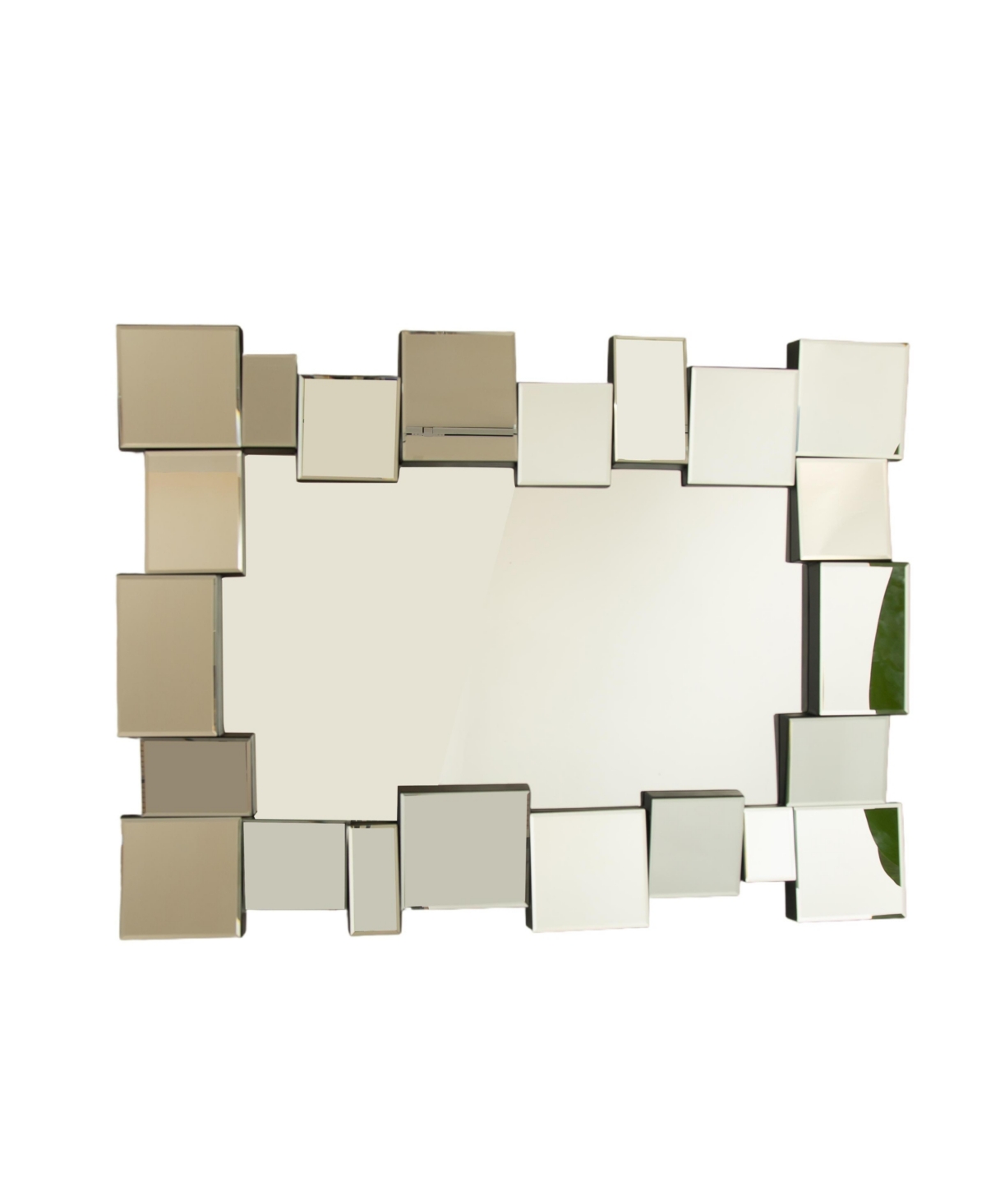 Click here for Busdays 30 Inch Wall Mounted Geometric Square Spli... prices