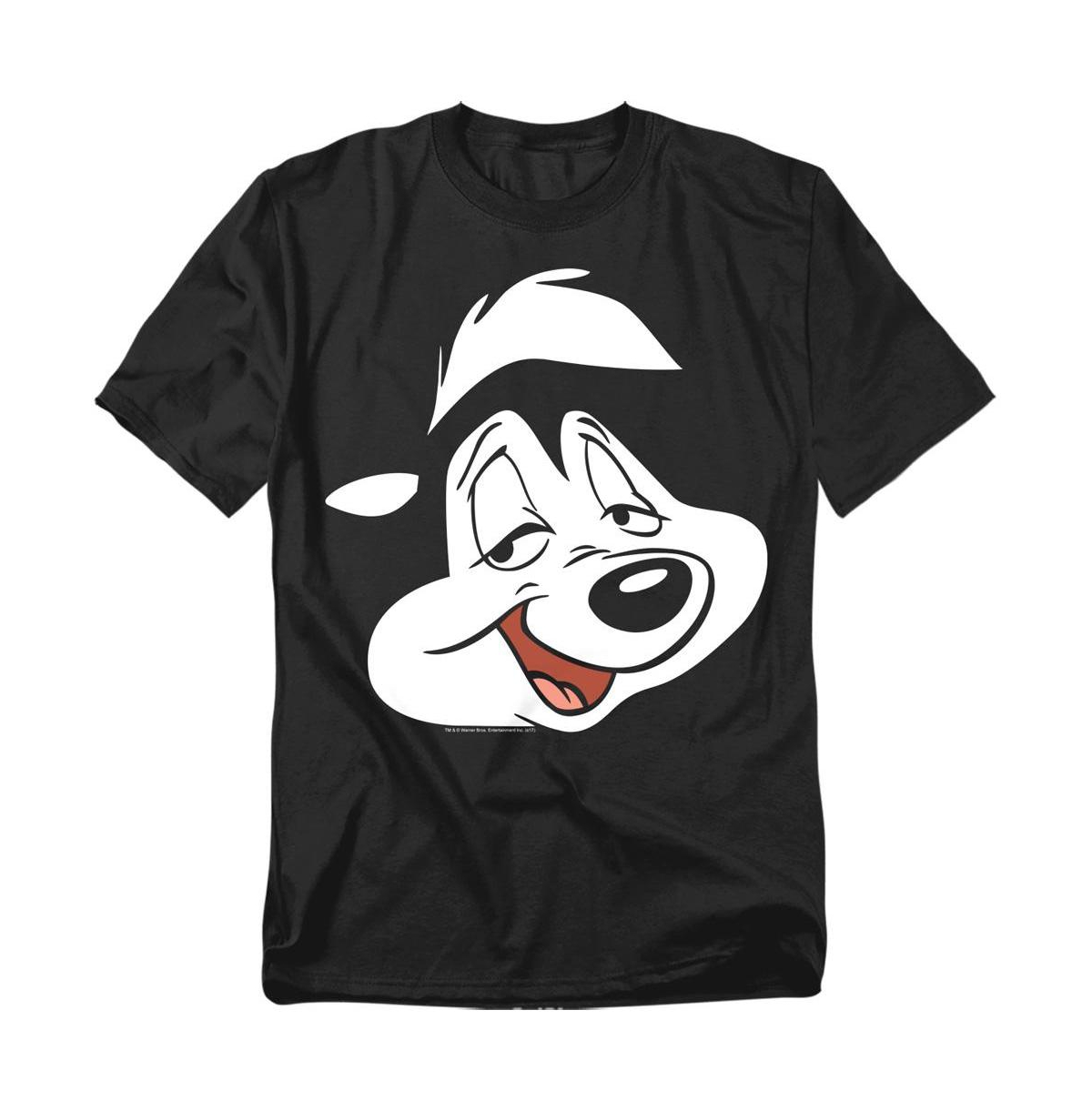 Click here for Looney Tunes Mens Pepe Face T-Shirt - Black prices