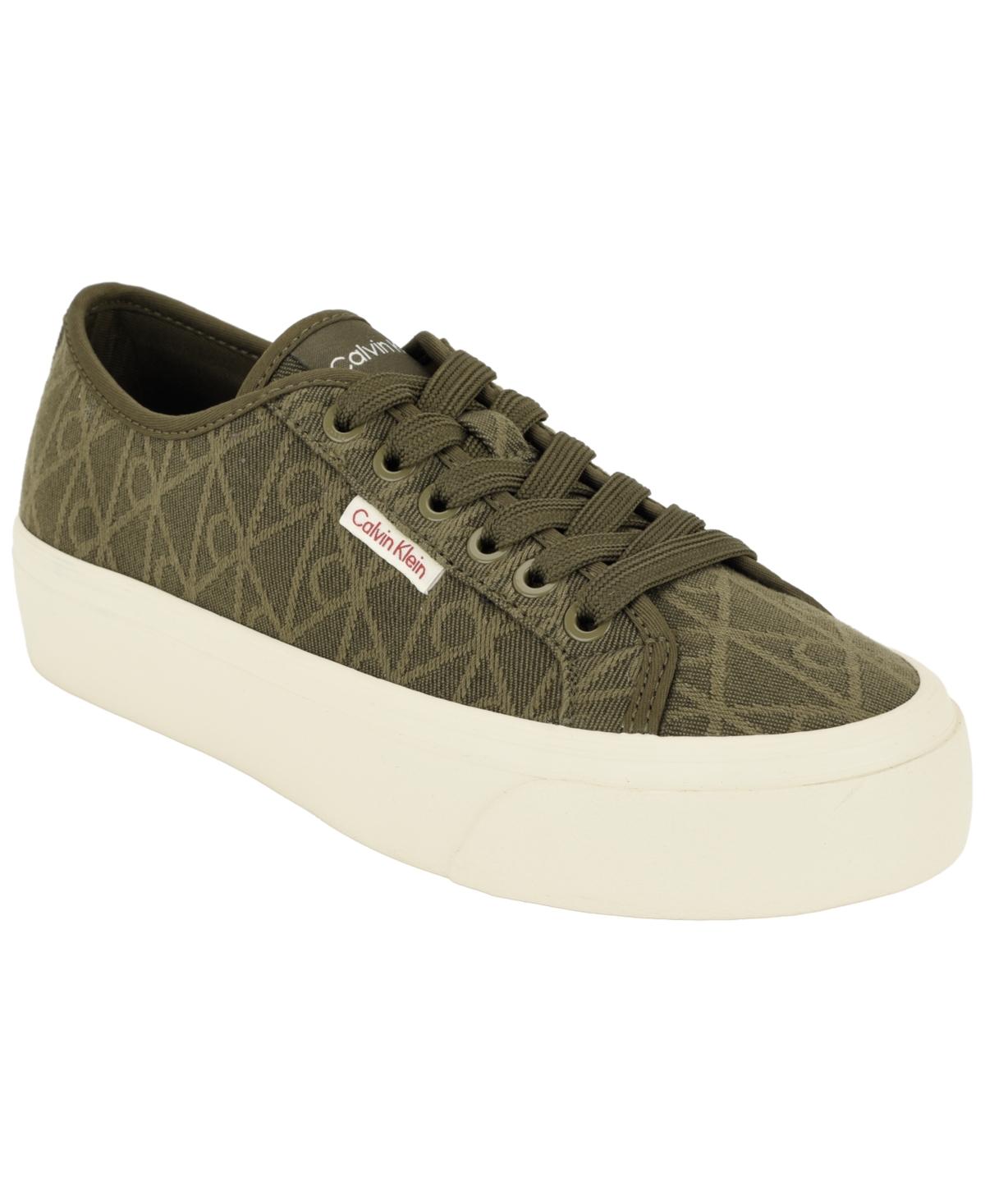 Click here for Calvin Klein Womens Bravini Logo Platform Sneakers... prices