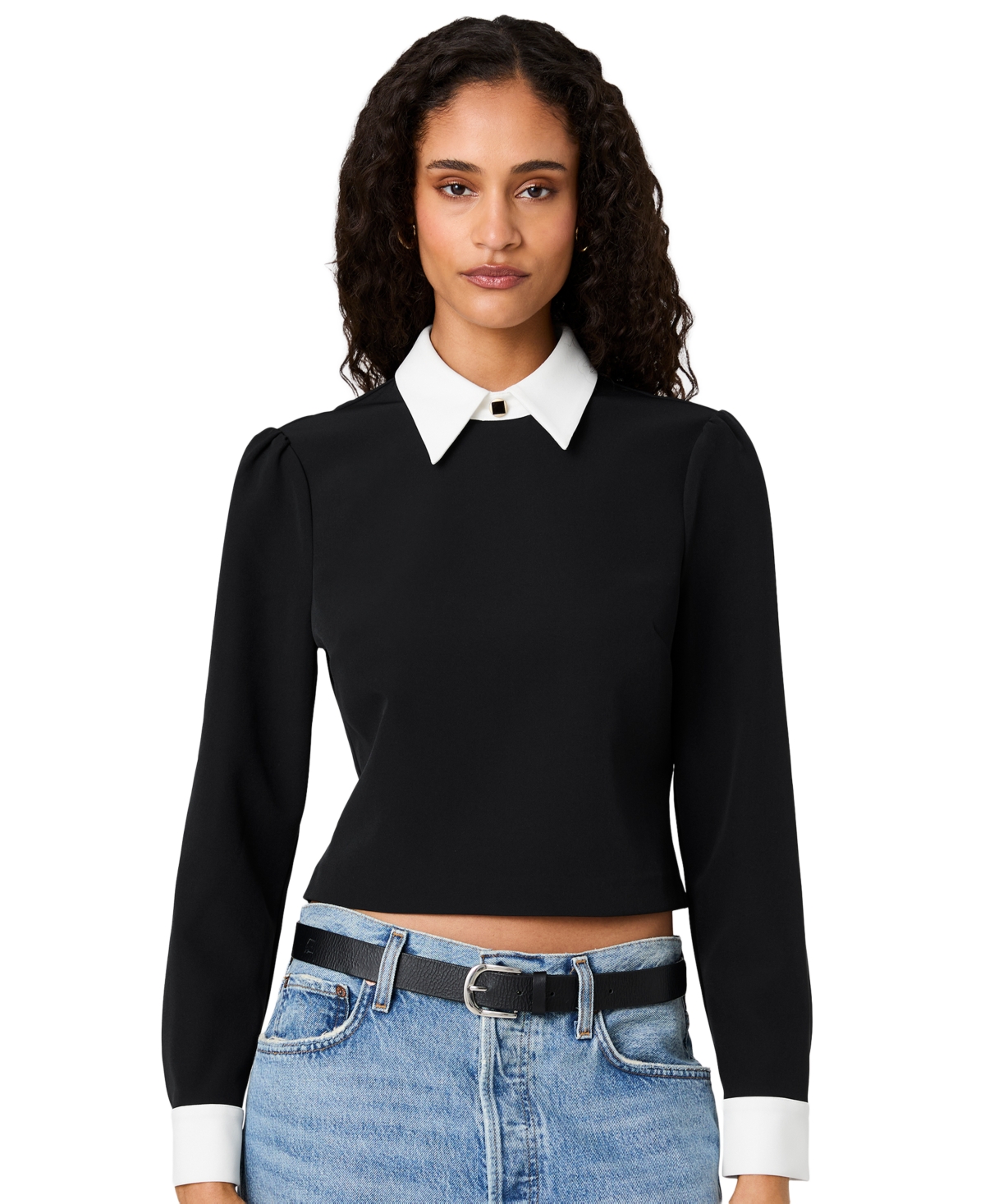 Click here for French Connection Womens Echo Crepe Collar720 Poin... prices
