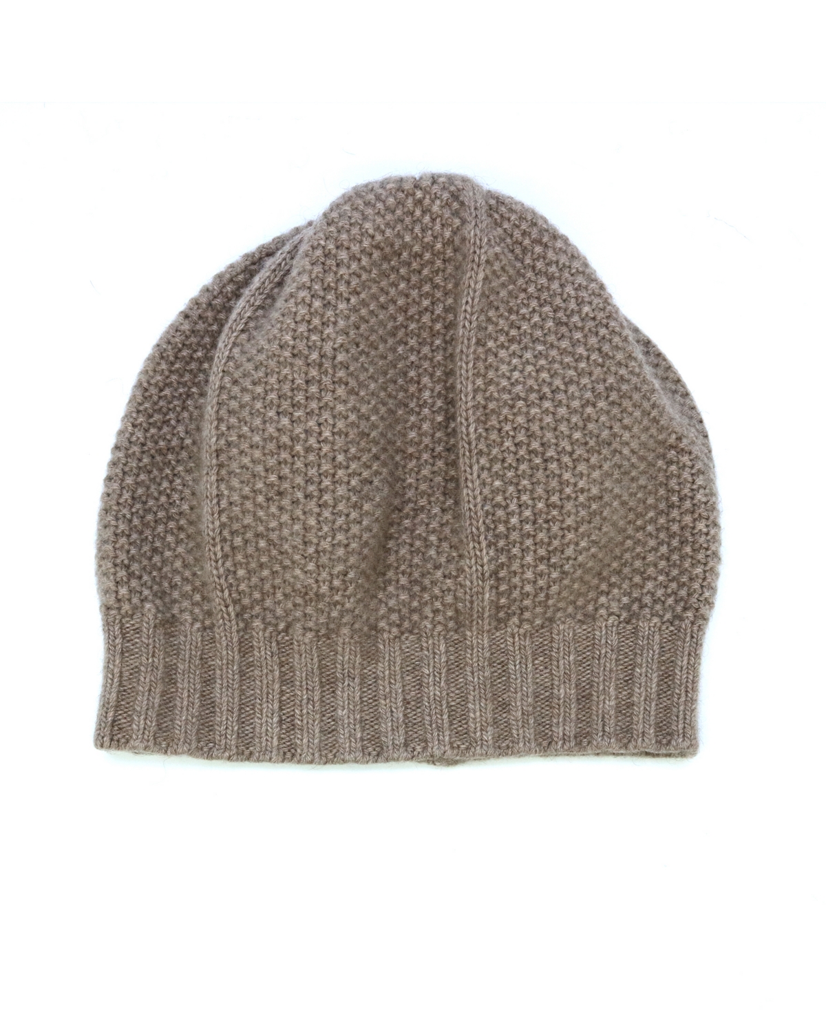 Click here for Portolano Cashmere Slouchy Hat - Nile Brown prices