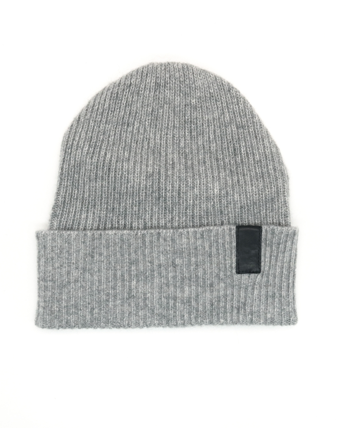 Click here for Portolano Cashmere Beanie Hat - Light Heather Grey prices