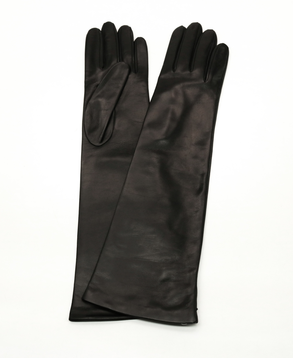 Click here for Portolano Long Leather Gloves - Black prices