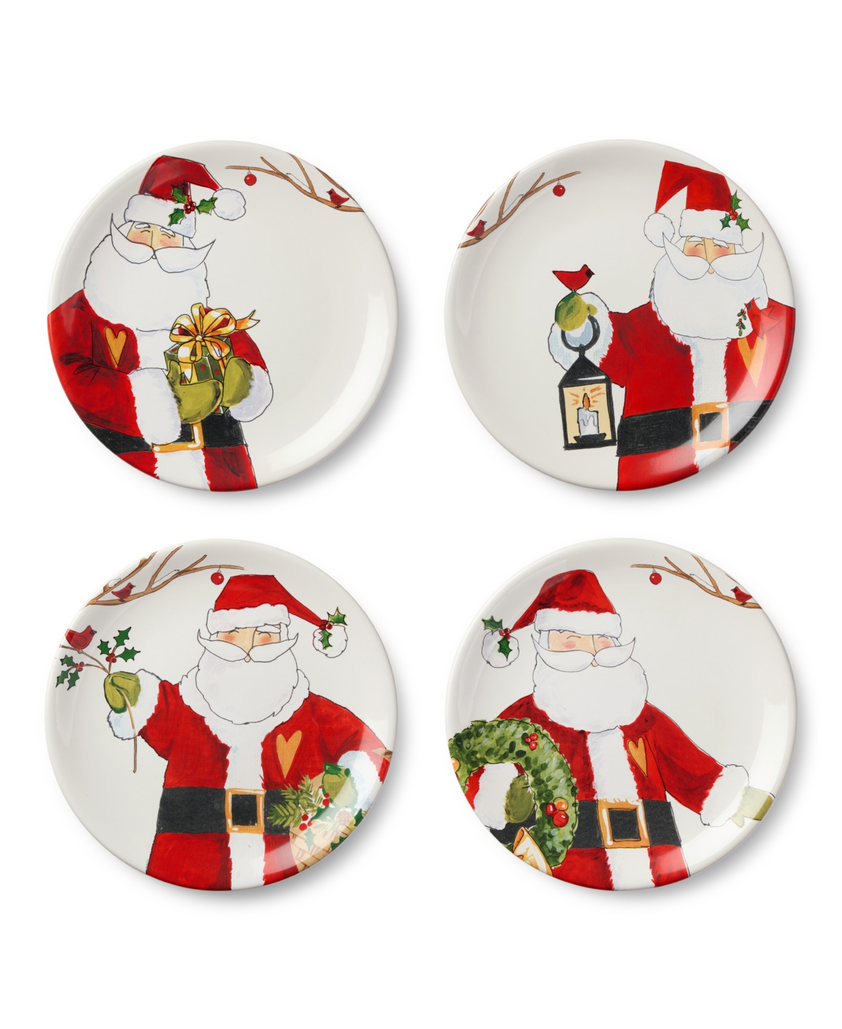 Click here for Certified International Santa Delight Dessert Plat... prices