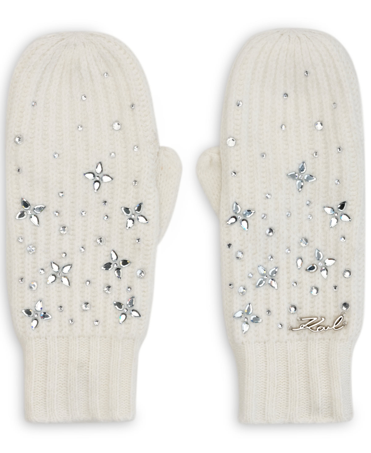 Click here for Karl Lagerfeld Paris Studded Flip Top Mitten Glove... prices