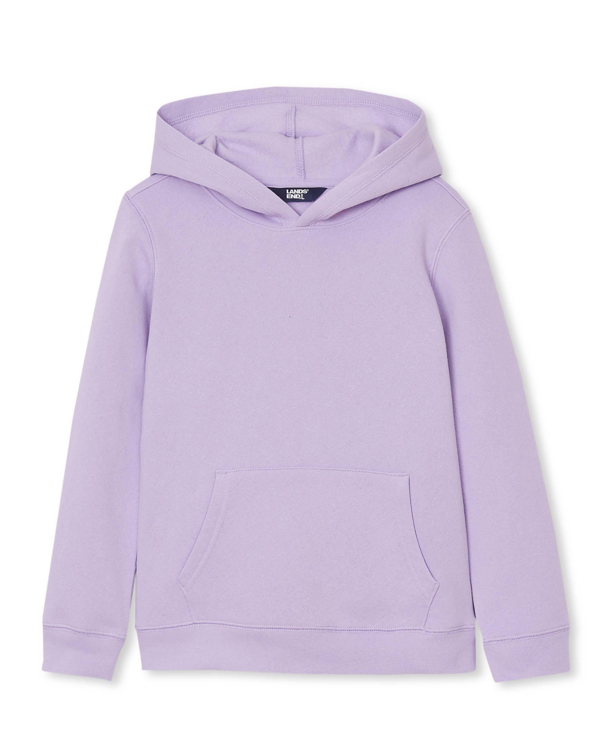 Click here for Lands End Kids Fleece Pullover Hoodie - Lilac bree... prices