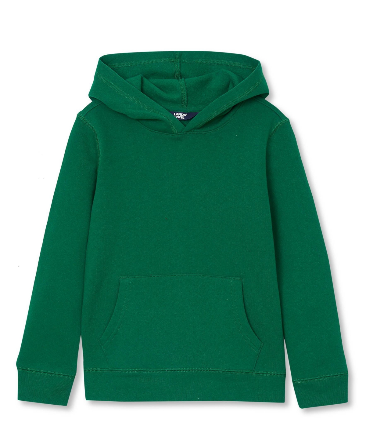 Click here for Lands End Kids Fleece Pullover Hoodie - Green prices