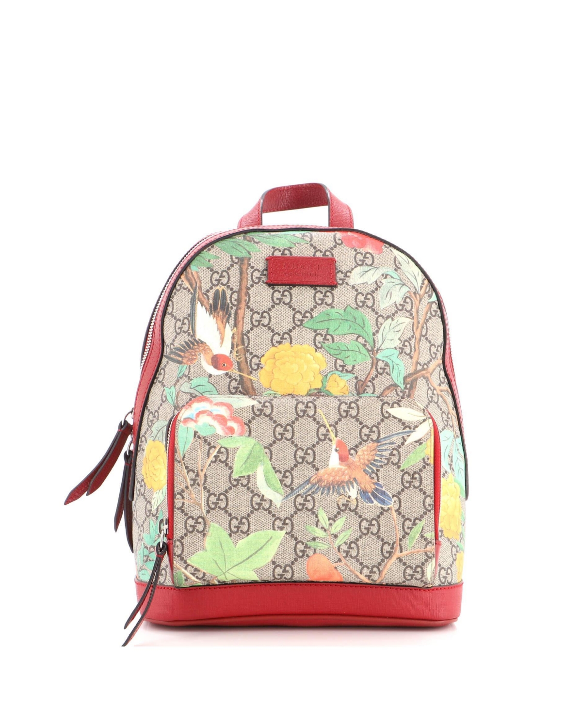 Click here for Pre-Owned Gucci Small Zip Pocket Backpack Tian Pri... prices