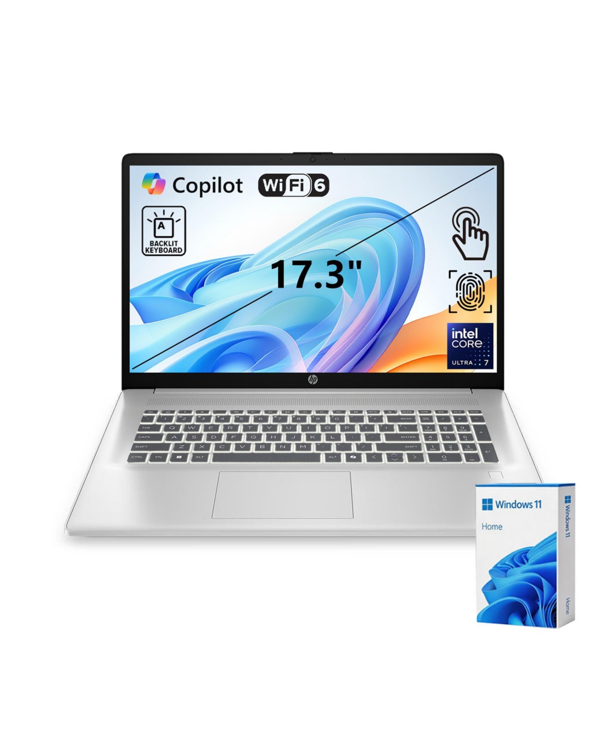 Click here for Hp 17.3 Touchscreen Business Copliot Ai Laptop  In... prices