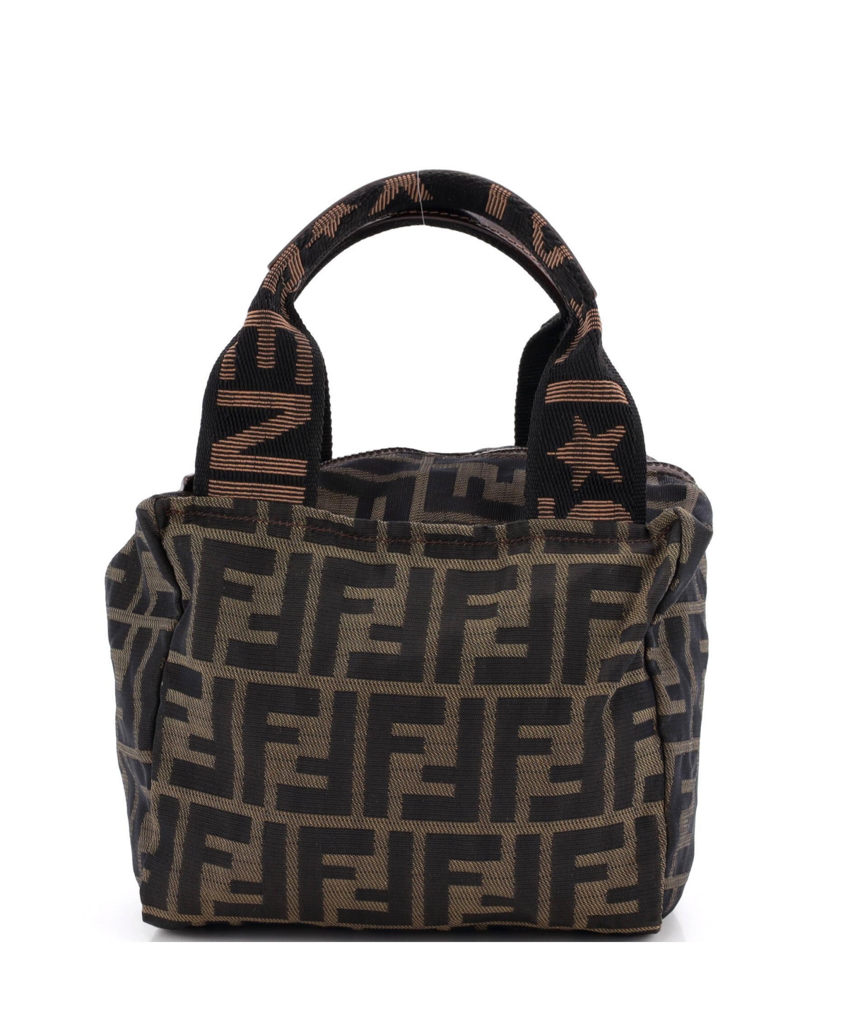 Click here for Pre-Owned Fendi Mini Vintage 1925 Cosmetic Tote Zu... prices