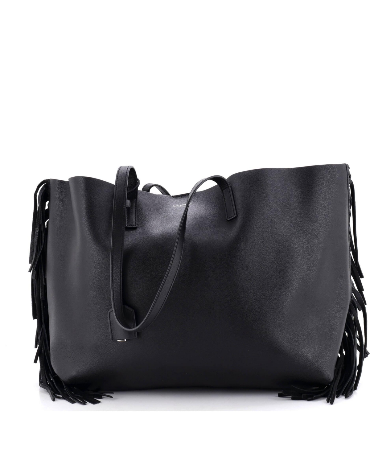 Click here for Pre-Owned Saint Laurent Large Fringe Shopper Tote... prices