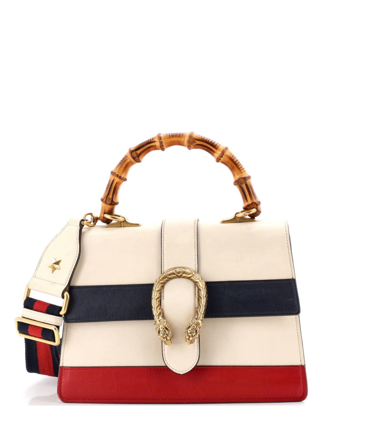 Click here for Pre-Owned Gucci Medium Dionysus Bamboo Top Handle... prices