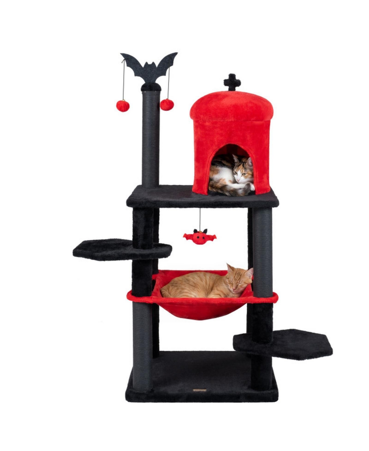 Click here for Sugift Gothic Cat Tree 51 Inch Multi-Level Castle... prices