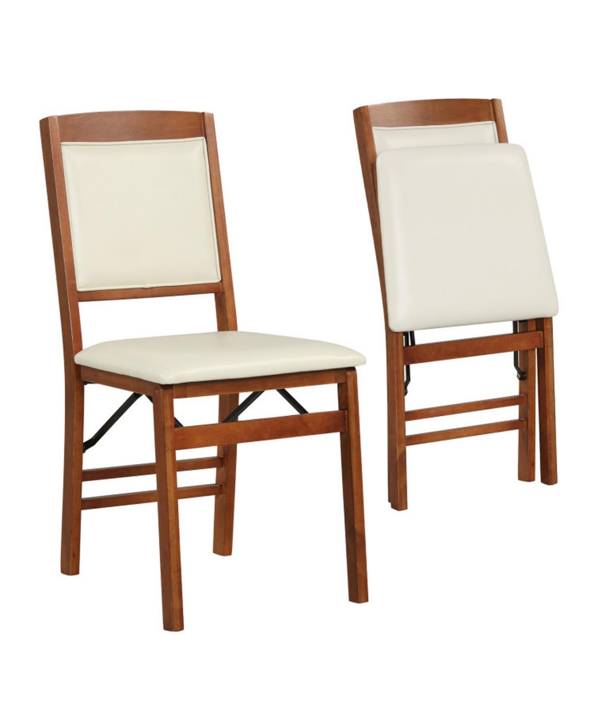 Click here for Sugift Set of 2 Folding Dining Chairs with Padded... prices