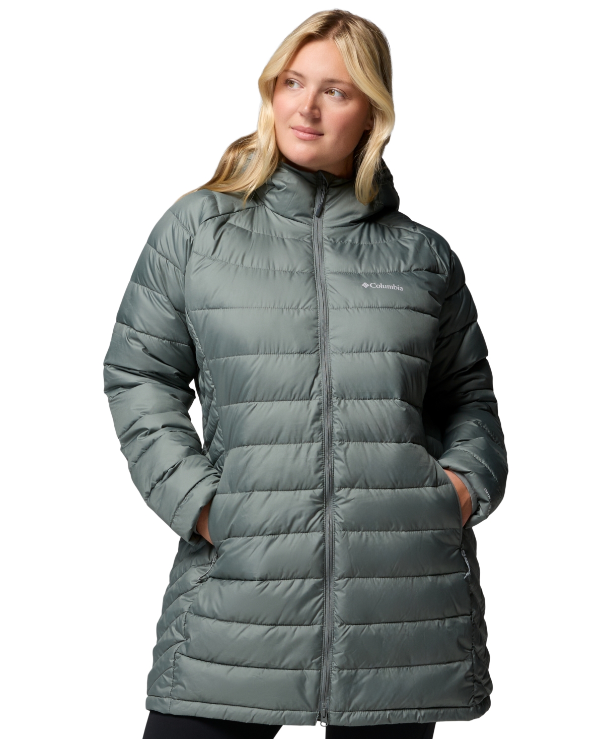 Click here for Columbia Plus Size Powder Lite Ii Mid Jacket - Sed... prices