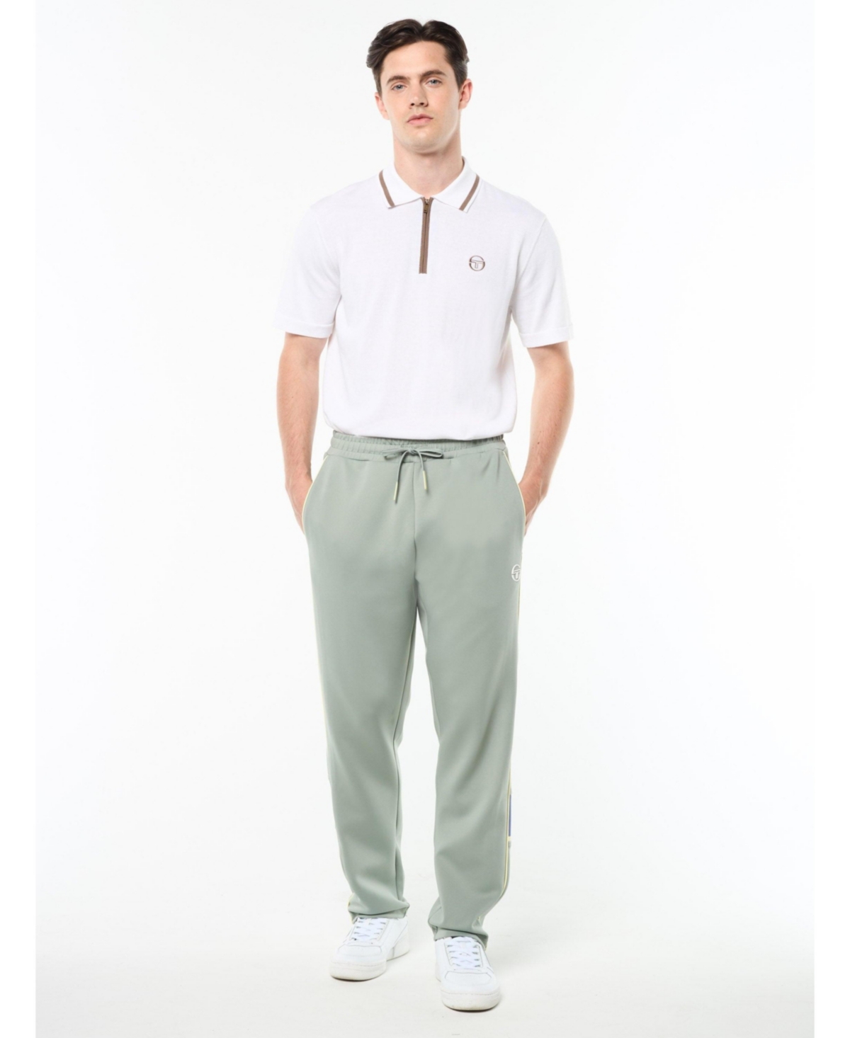 Click here for Sergio Tacchini Mens Lago Track Pant - Slate gray prices