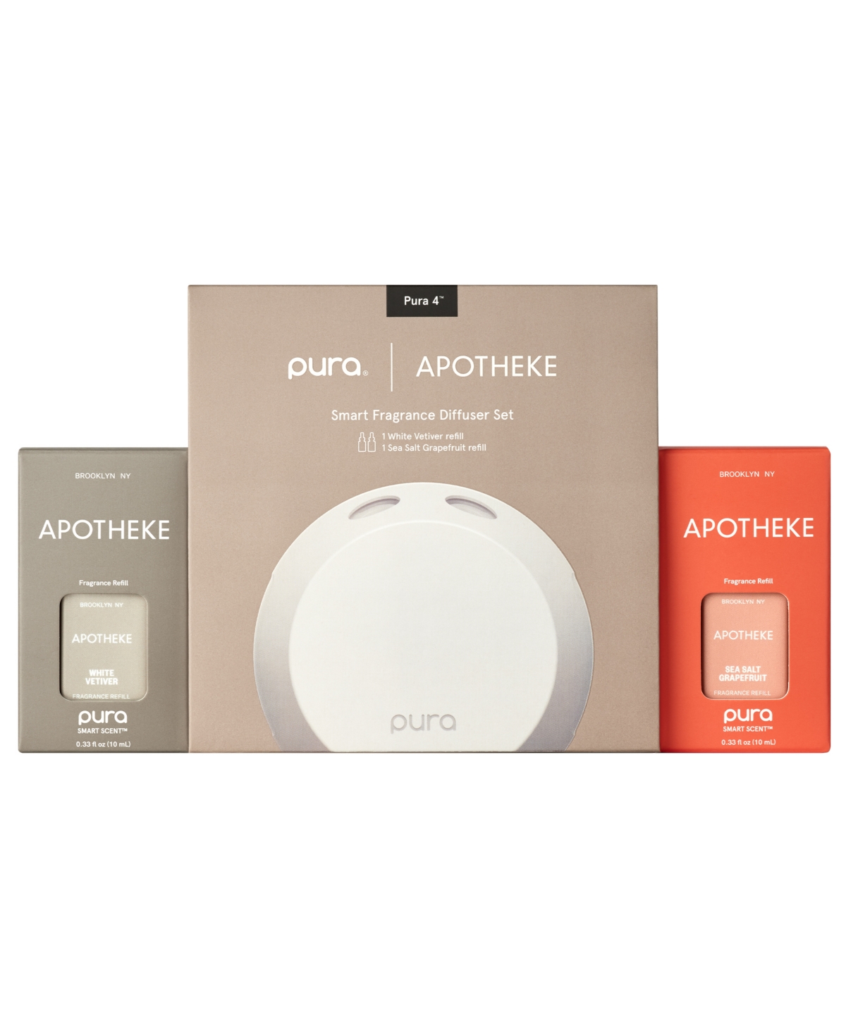 Click here for Apotheke 3-Piece Pura Smart Fragrance Diffuser Sta... prices
