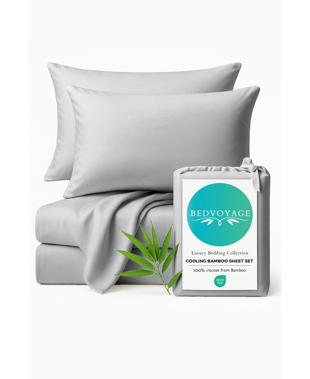 Click here for BedVoyage Luxury Rayon from Bamboo 4-Pc. Sheet Set... prices