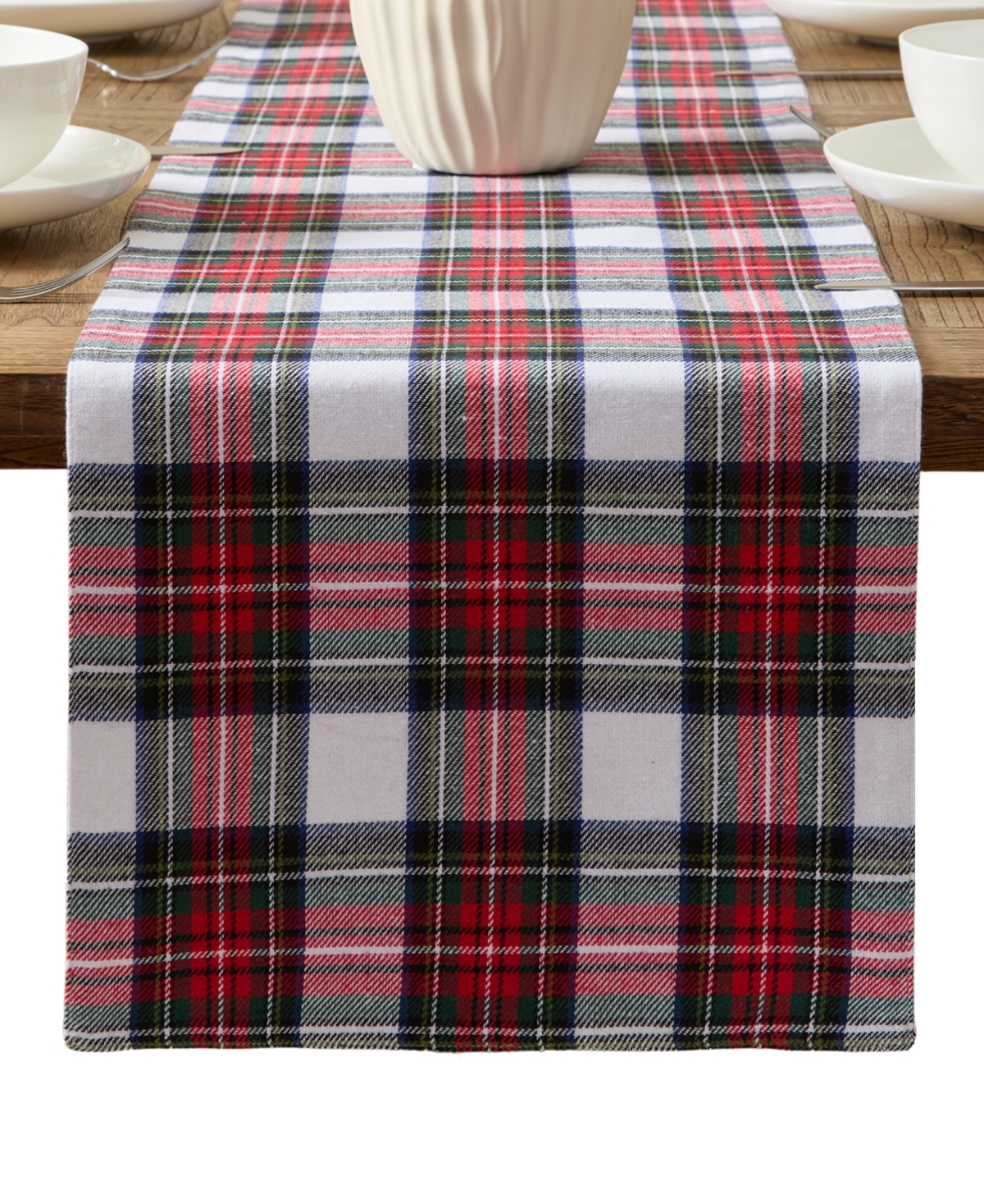 Click here for Elrene Christmas Classic Holiday Plaid Table Runne... prices