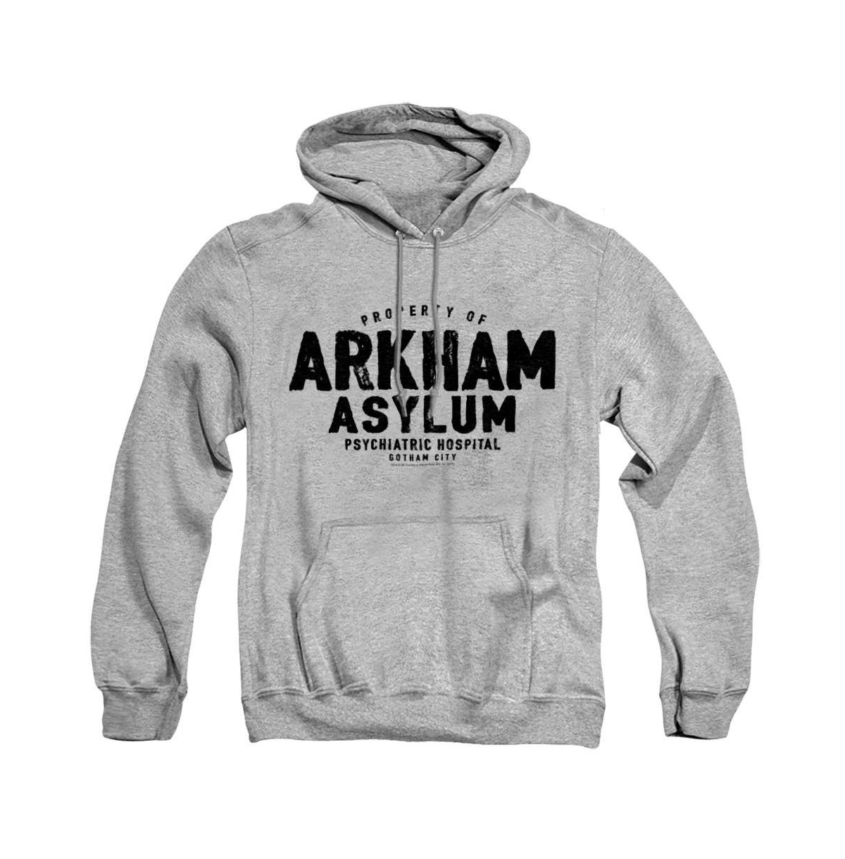 Click here for Batman Mens Arkham Asylum Pull-Over Hoodie - Athle... prices