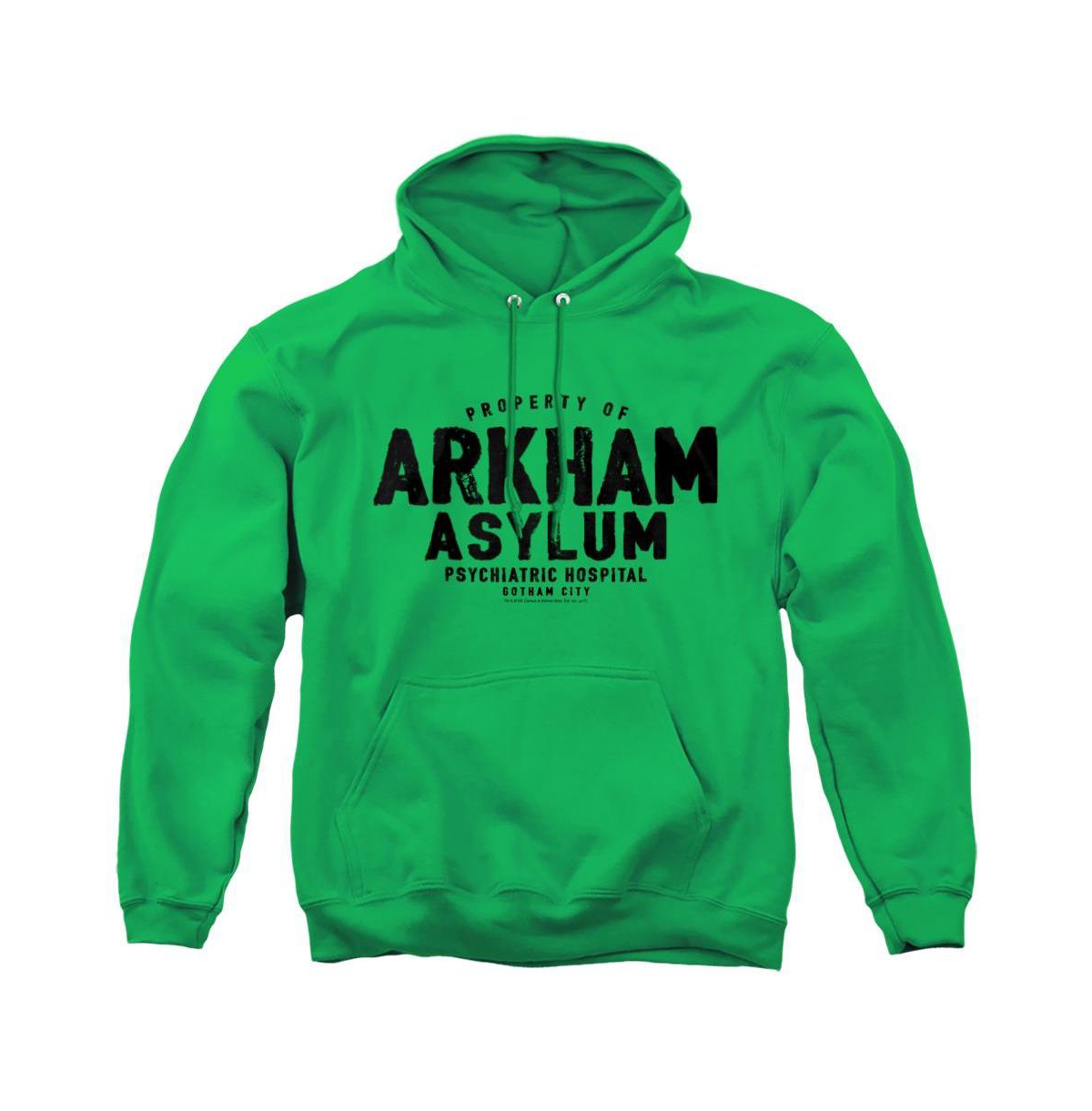 Click here for Batman Mens Arkham Asylum Pull-Over Hoodie - Kelly... prices