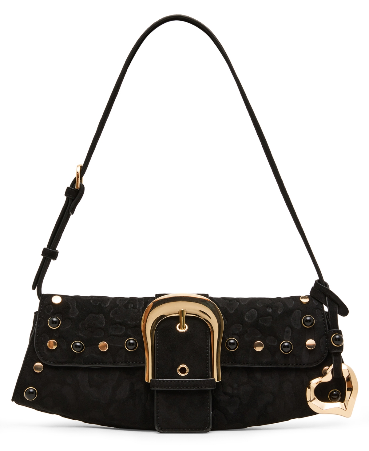 Click here for Betsey Johnson Cat Walk Buckle Medium Shoulder Han... prices