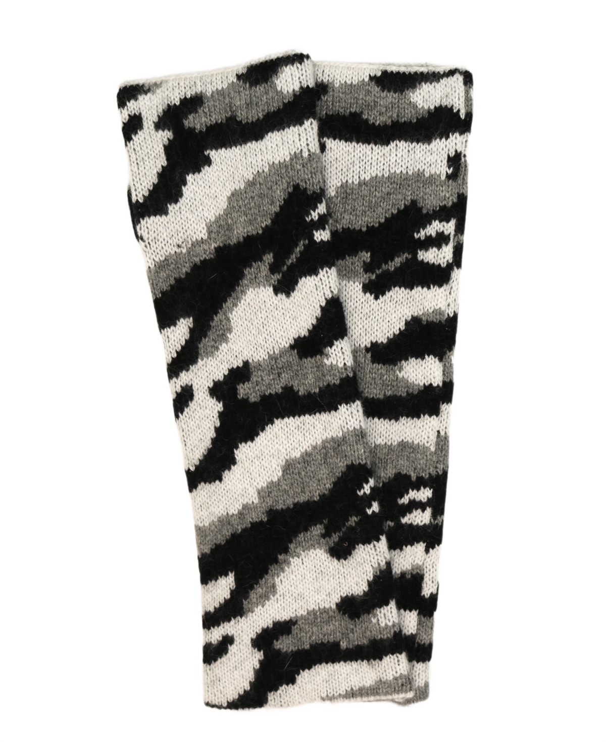 Click here for Portolano Camouflage Armwarmer Gloves - Black/Whit... prices