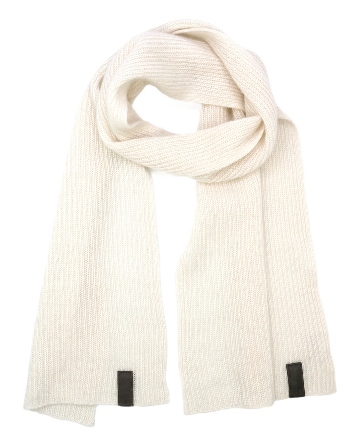Click here for Portolano Cashmere Scarf - Whisper White prices
