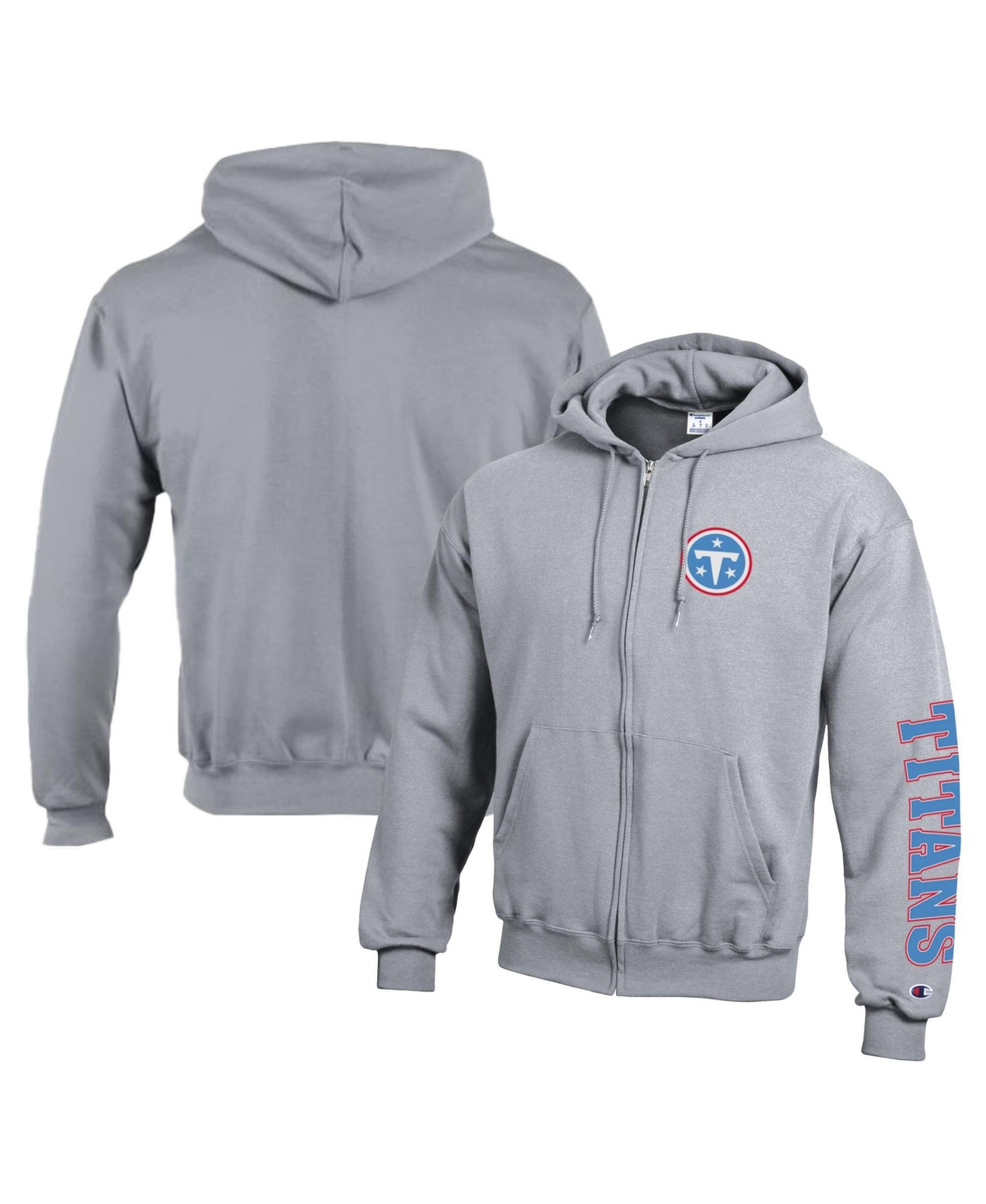 Click here for Champion Mens Tennessee Titans Fleece Full-Zip Hoo... prices